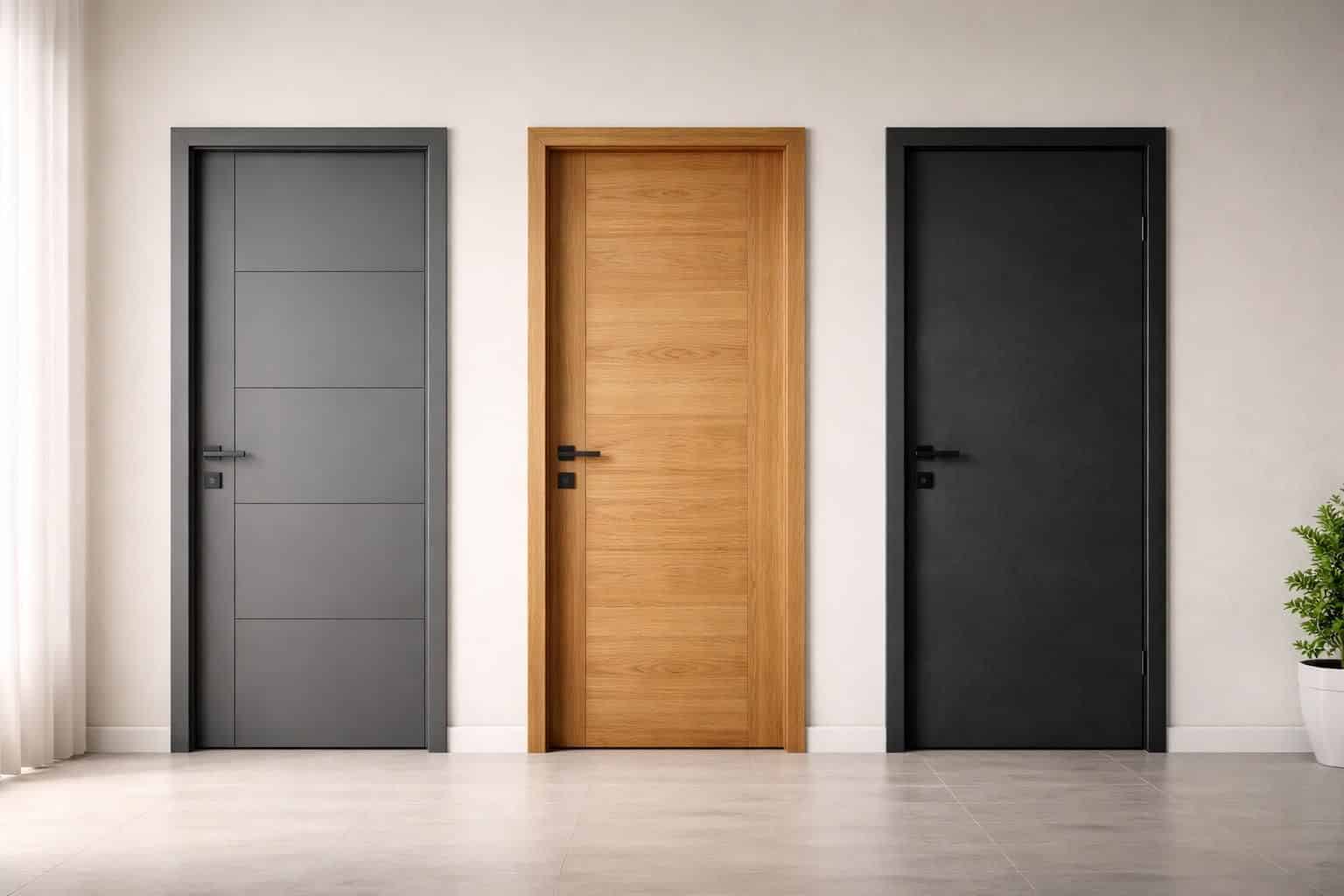 Porte en aluminium, bois ou acier : que privilégier